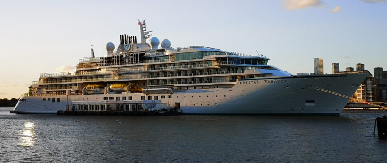 Crystal expedition yacht departs on first Antarctica voyage - News