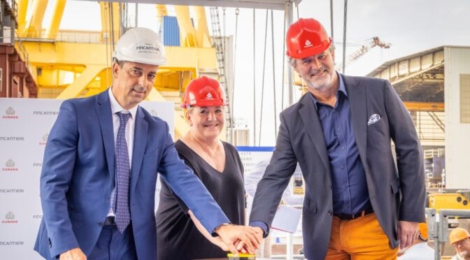 Cunard completes keel-laying for Queen Anne - News