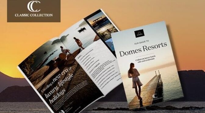 Classic Collection offers agent incentive with Domes Resorts brochure ...
