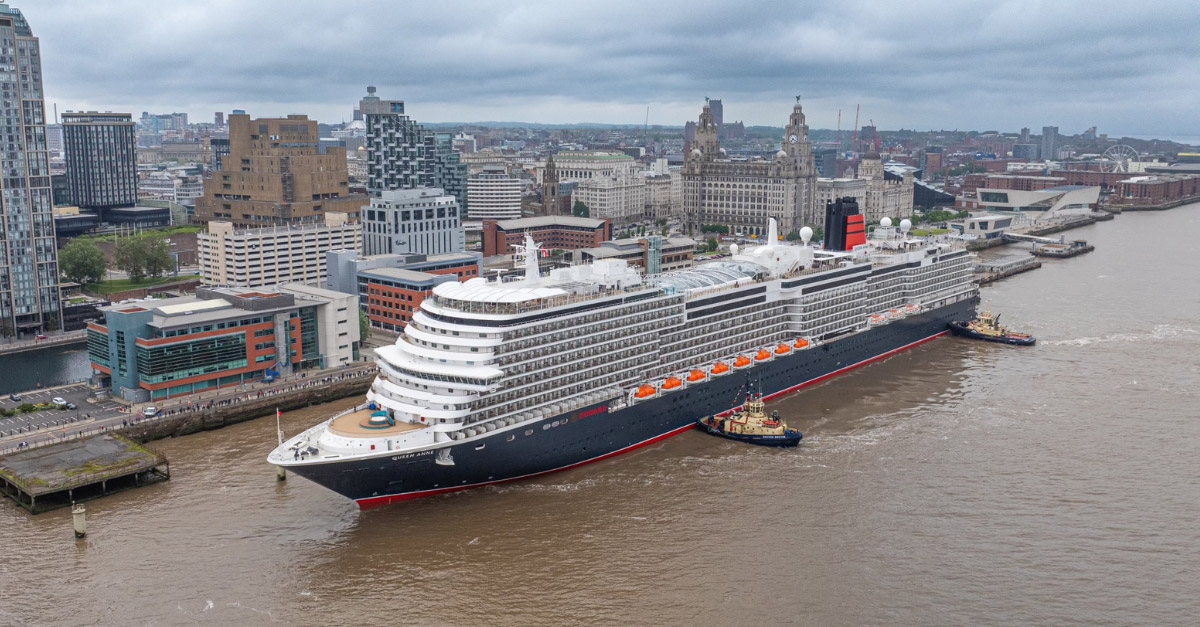 Cunard names city of Liverpool as godparent to Queen Anne - News