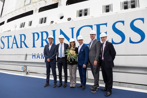 Second Princess Cruises Sphere class ship floated out at shipyard - News