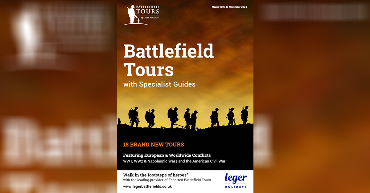 Leger Holidays unveils 18 new battlefield tours - News