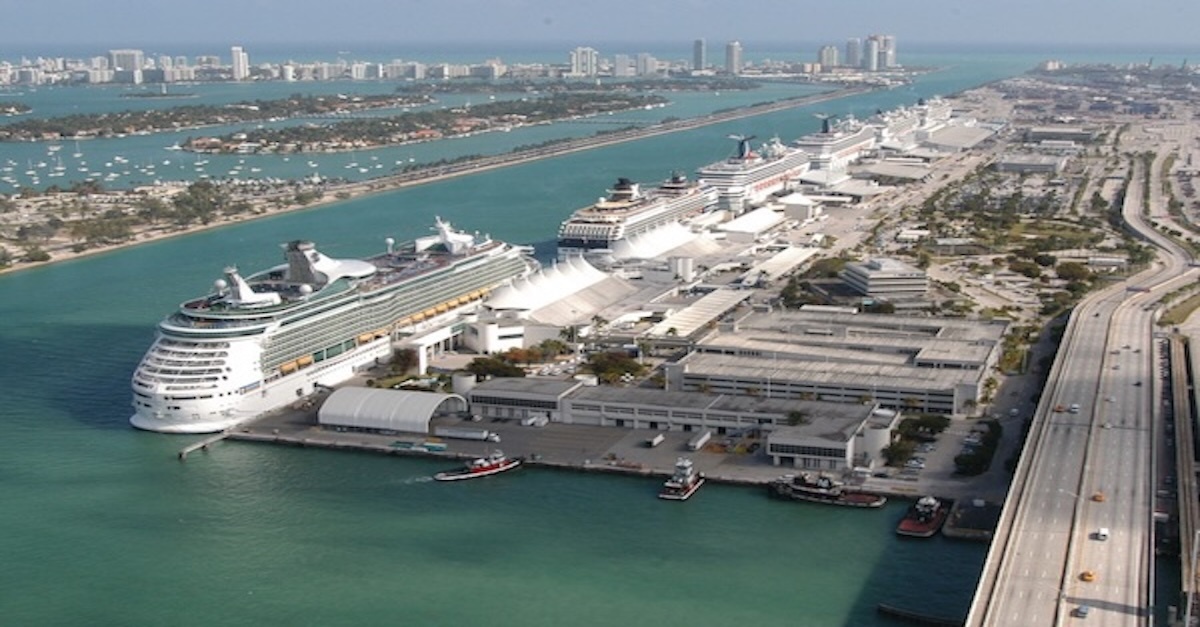Carnival Breeze Port Of Miami In
