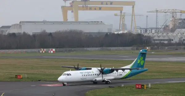 More than 130 flights cancelled on Monday as Storm Floris winds hit 90mph