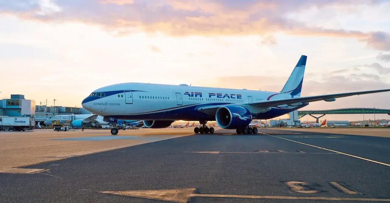 An Air Peace aircraft - Media - Travel Weekly