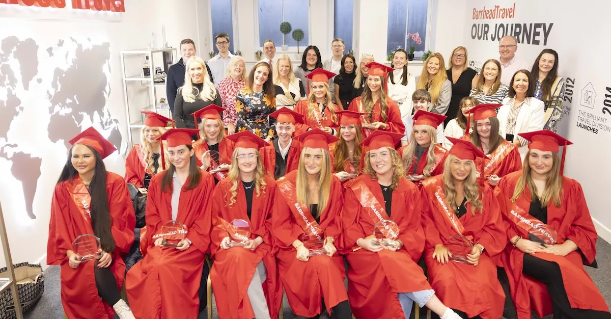 Barrhead Travel celebrates apprentices at winter graduation - News
