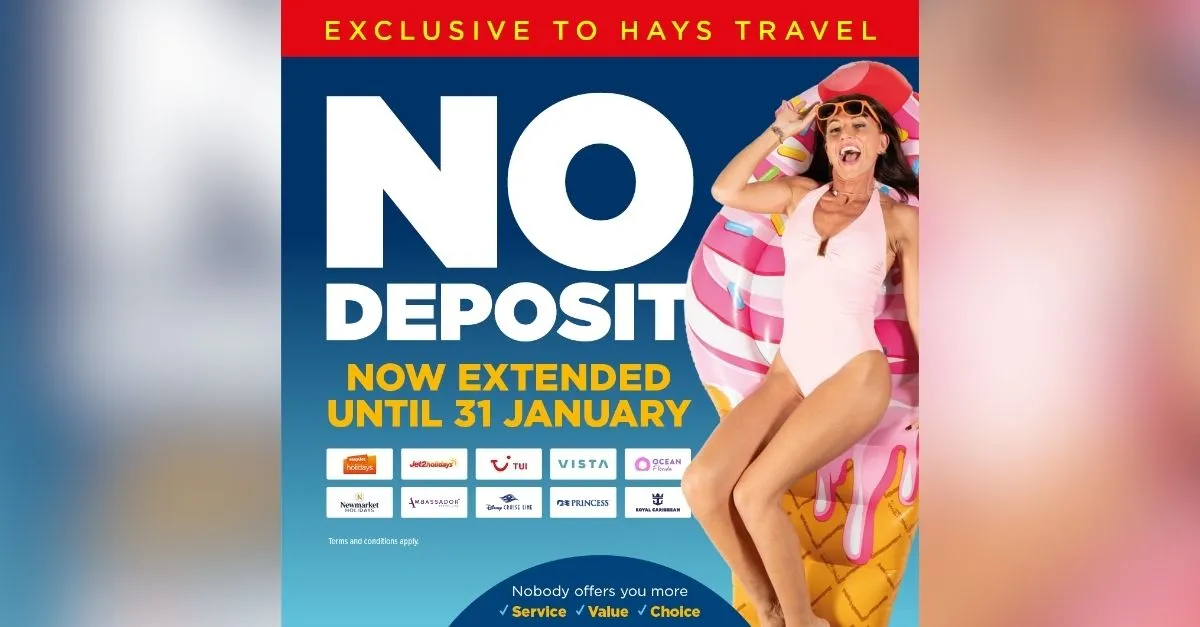 Hays Travel extends zero deposit campaign - News